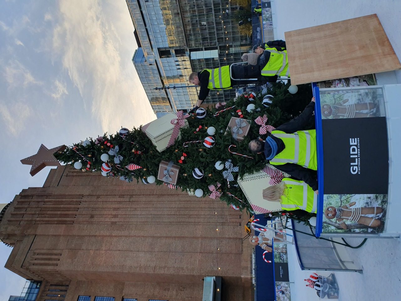 Commercial Artificial Christmas Tree Hire at 12ft to 30ft Heights