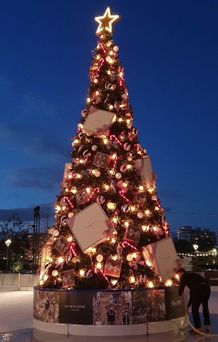 Commercial Artificial Christmas Tree Hire at 12ft to 30ft Heights